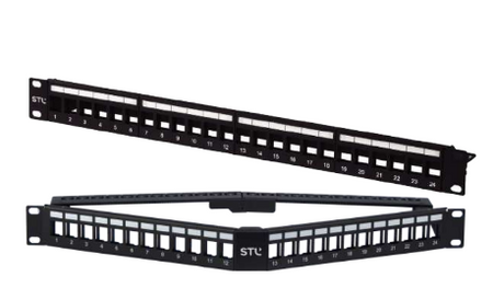 Modular Patch Panel Unloaded - 1RU – Sterlite Technologies Limited