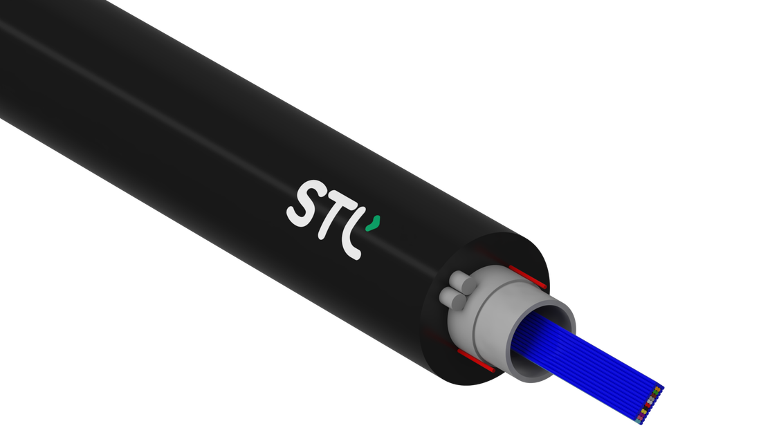 STL Ribbon Lite | Dielectric Unitube Gel Free Single Jacket Ribbon OFC ...